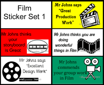 Film Sticker Set 1