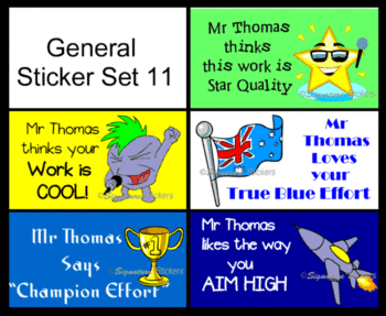 General Sticker Set 11