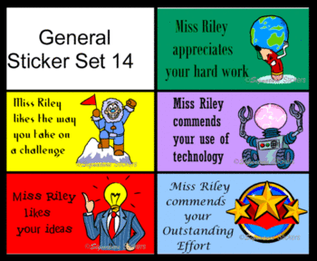 General Sticker Set 14