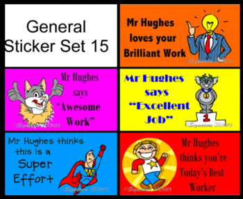 General Sticker Set 15