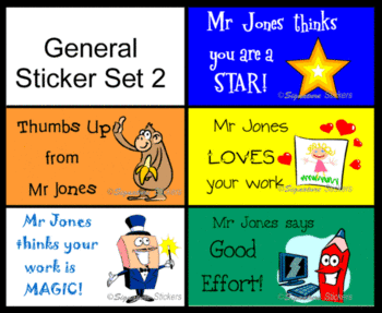 General Sticker Set 2