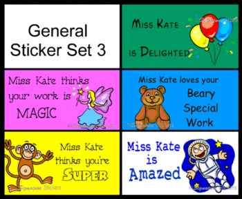 General Sticker Set 3