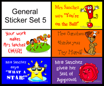 General Sticker Set 5