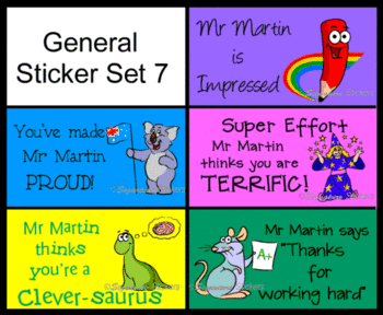 General Sticker Set 7