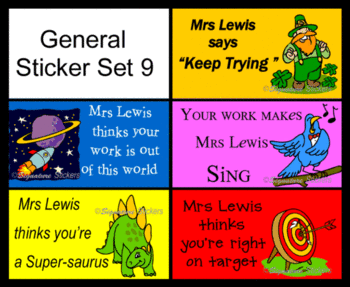 General Sticker Set 9