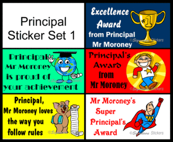 Principal Sticker Set 1